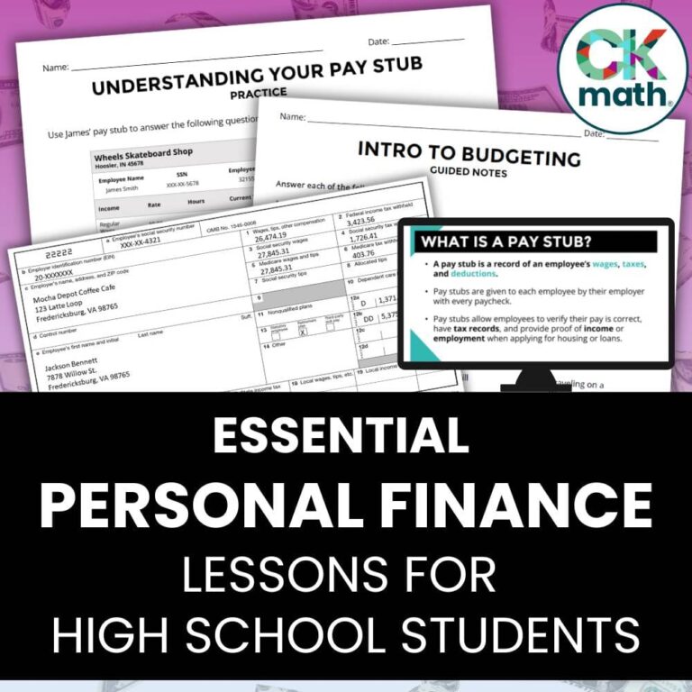 CKMath Mathematics + Financial Literacy Resources | CKMath®